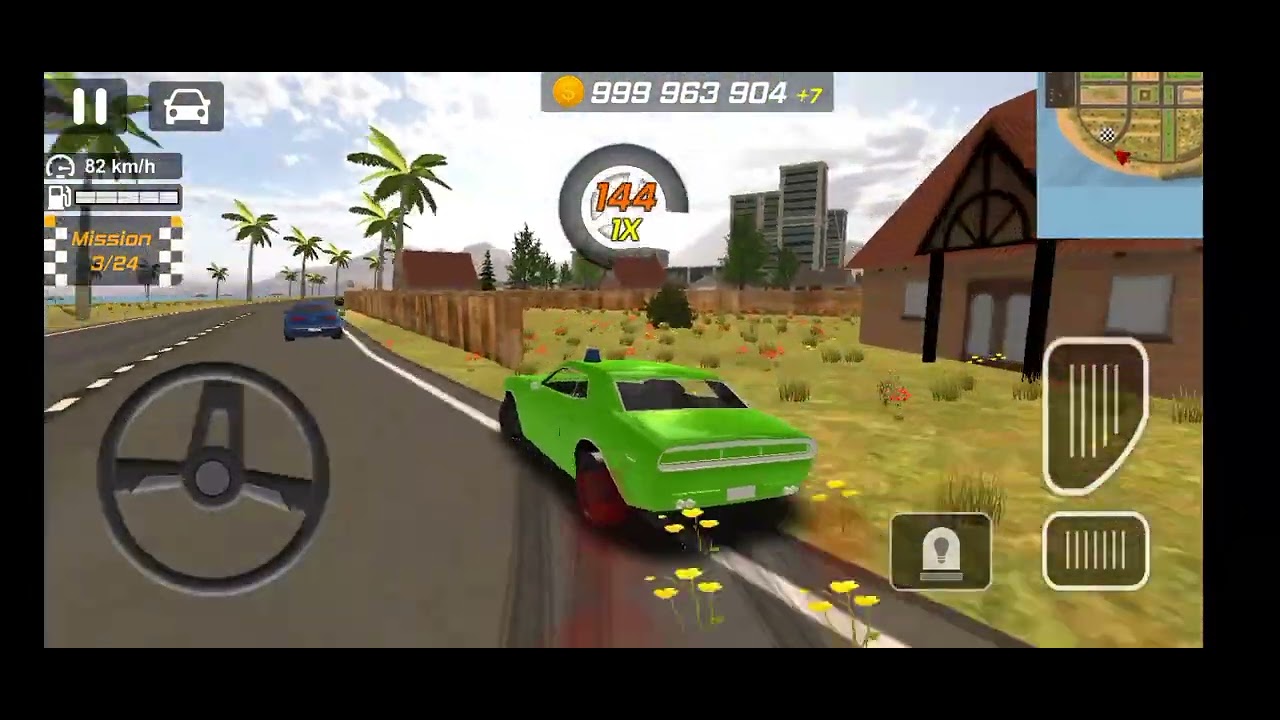 new green🟢🟢 car 🚔🚔🚘🚘🎮game police car chese cop simulator🎮 Android app ...