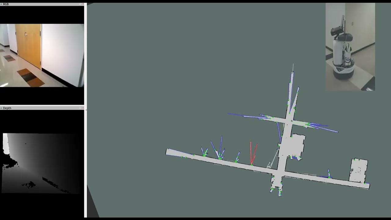 Robot Autonomous Exploration and Mapping - 25x - YouTube