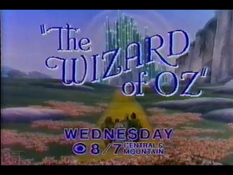 The Wizard of Oz (1988) CBS Promo - YouTube