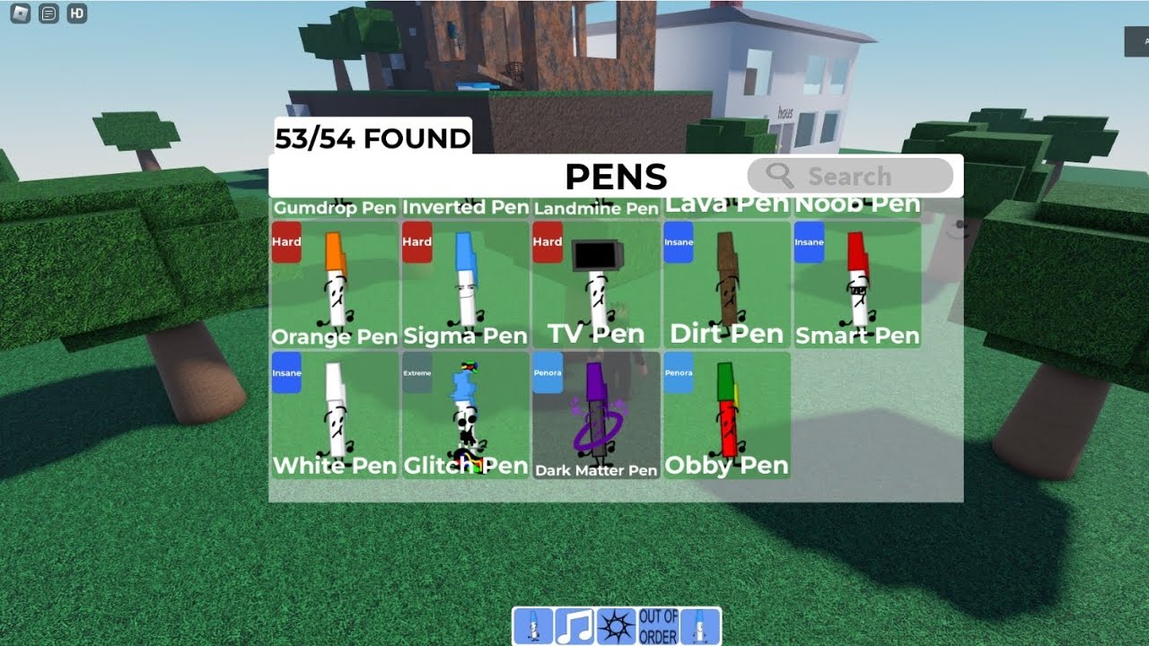 How To Get All 54 PENS In Find The Pens Roblox | Find The Pens Walkthrough - YouTube
