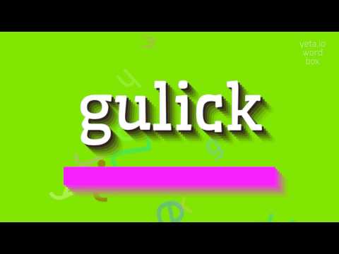 GULICK NASIL OKUNUYOR?  #gulick (HOW TO PRONOUNCE GULICK? #gulick)