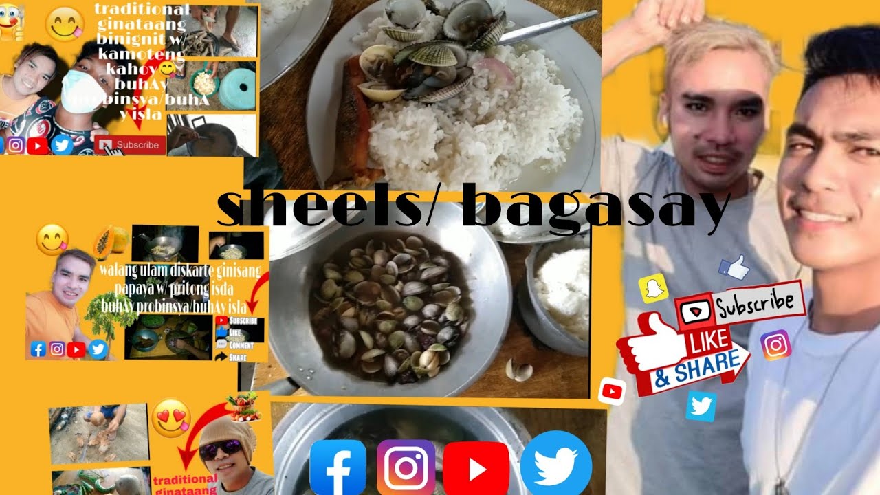 nagluto kame ng shells/BAGASAY..tradional na luto probinsya palawan ...