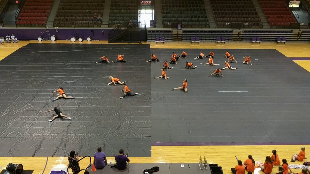 NSULA 2018 Summer Color Guard Camp Trevor's Dance - YouTube
