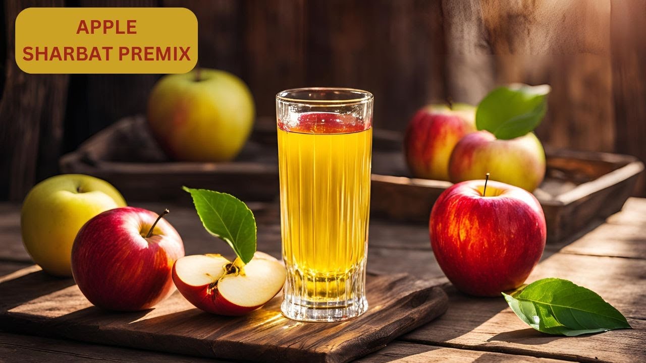 How To Make Apple Sharbat Premix Powder | Premix Recipes - YouTube