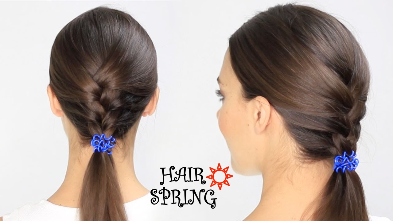 Hair Spring Tutorial - Modern Ponytail - YouTube