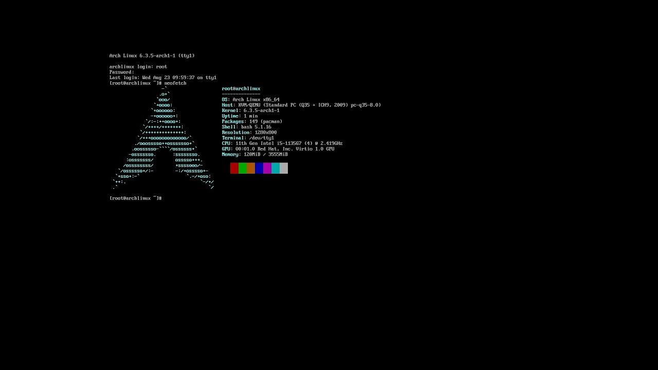 How to install minimal Arch Linux - YouTube
