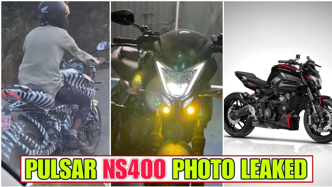 New Pulsar NS400 Photos Leaked | NS400 First Look | Pulsar NS400 New ...