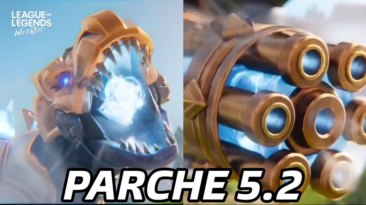 PARCHE 5.2 DE WILD RIFT: NUEVO T-HEX REVELADO, TEMÁTICA HEXTECH Y ASU ...