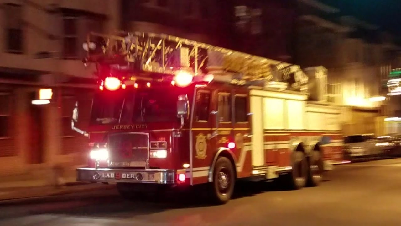 Jersey city Fire Department Engine 15 Ladder 9 Mutual Aid Harrison Nj ...
