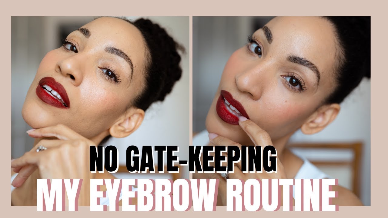My Eyebrow Shaping Routine Will Change Your Life #makeuptutorials - YouTube
