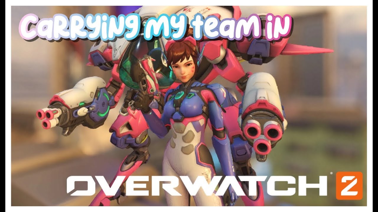 carrying my team as a tank main in overwatch 2... - YouTube