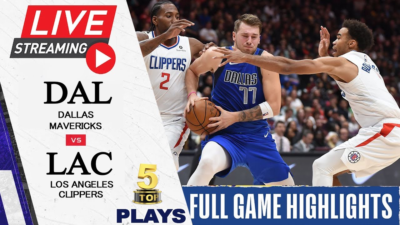 052921 NBA Live Stream Los Angeles Clippers vs Dallas Mavericks | FULL ...