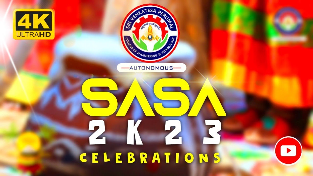 SASA2K23💥🥳 Celebrations | SVPCET | AUTONOMOUS | PUTTUR | RVS MEDIA presents - YouTube