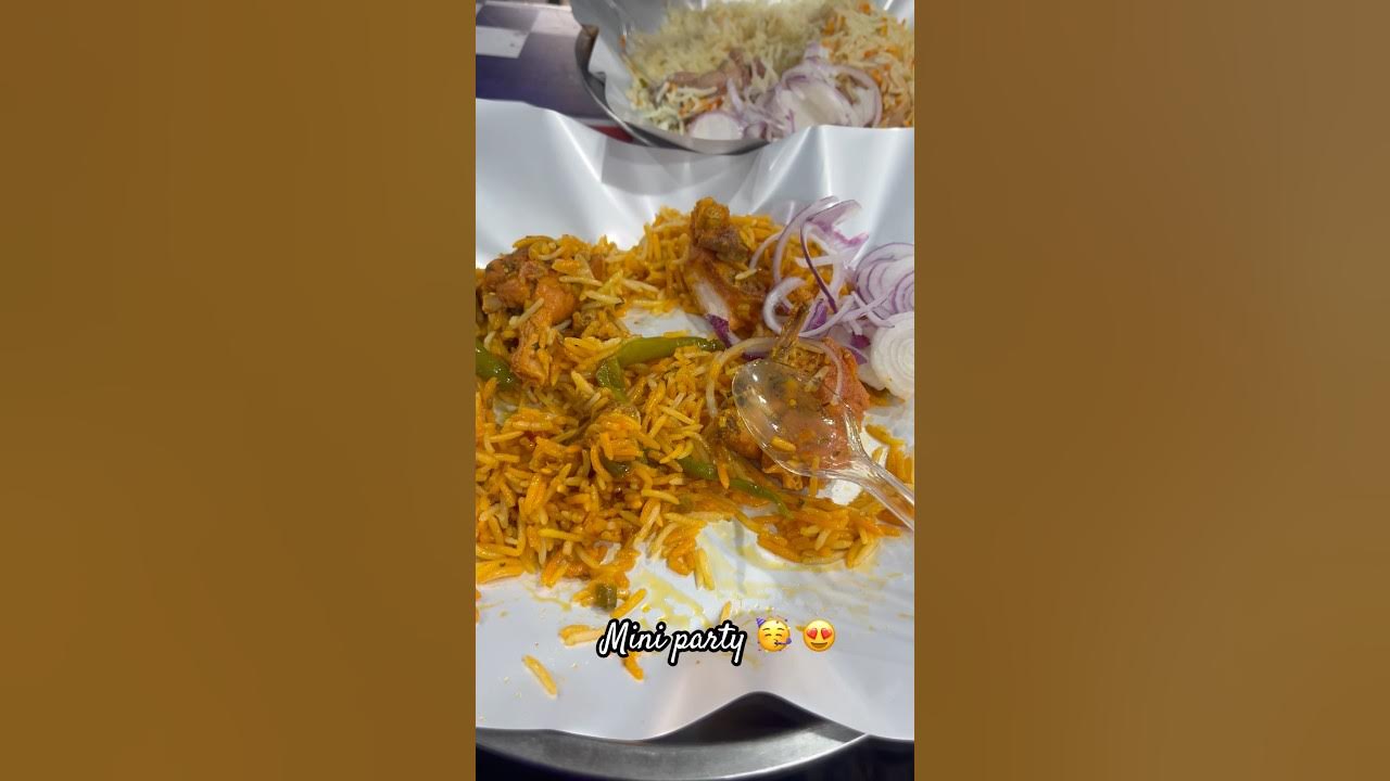 BRIYANI PARTY 🍗🥘#minivlog - YouTube
