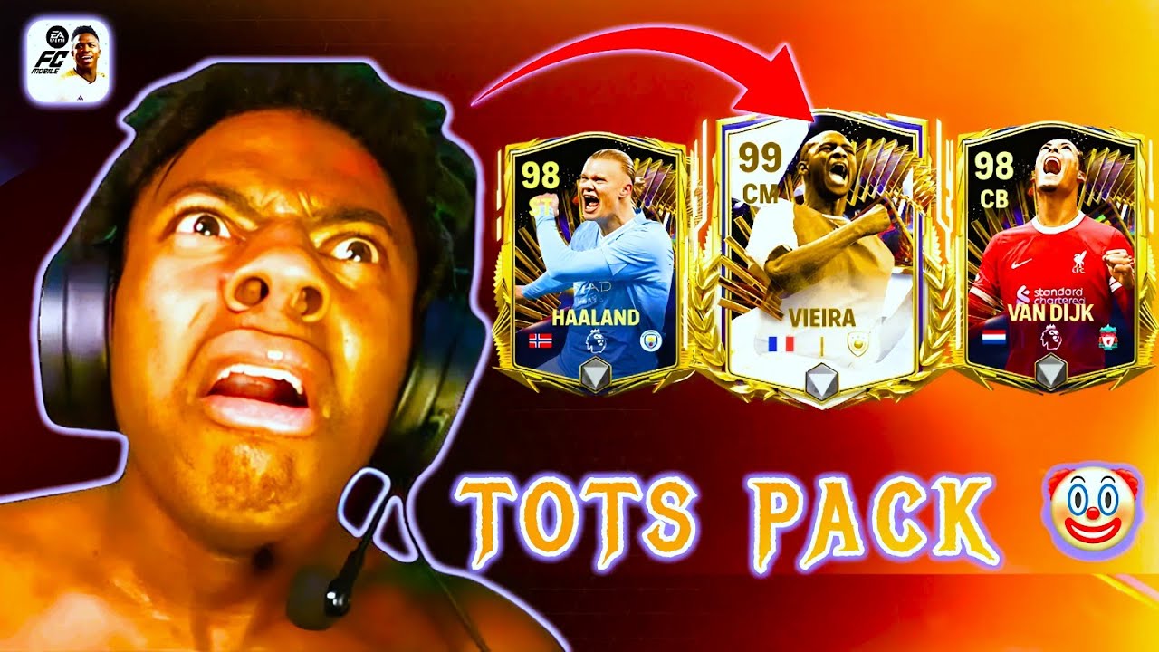 TOTS Pack Opening 🤡 FC Mobile 24 - YouTube