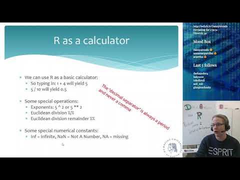 Data analysis using R - Your first R script - Lecture 1 (Part 2) - YouTube