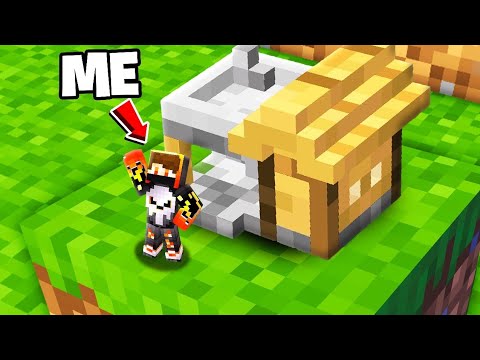I Built MOST TINY Base in Minecraft... - YouTube
