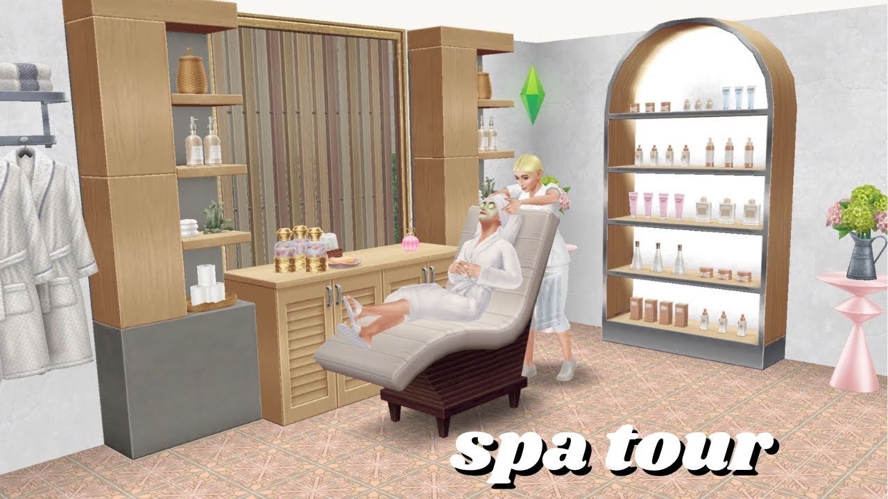 Sims FreePlay | MY ROSE SPA 🧖‍♀️🩷 - YouTube
