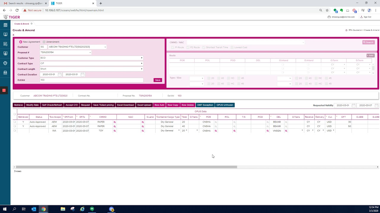 V2 - New RFA Creation Modify Rate - YouTube