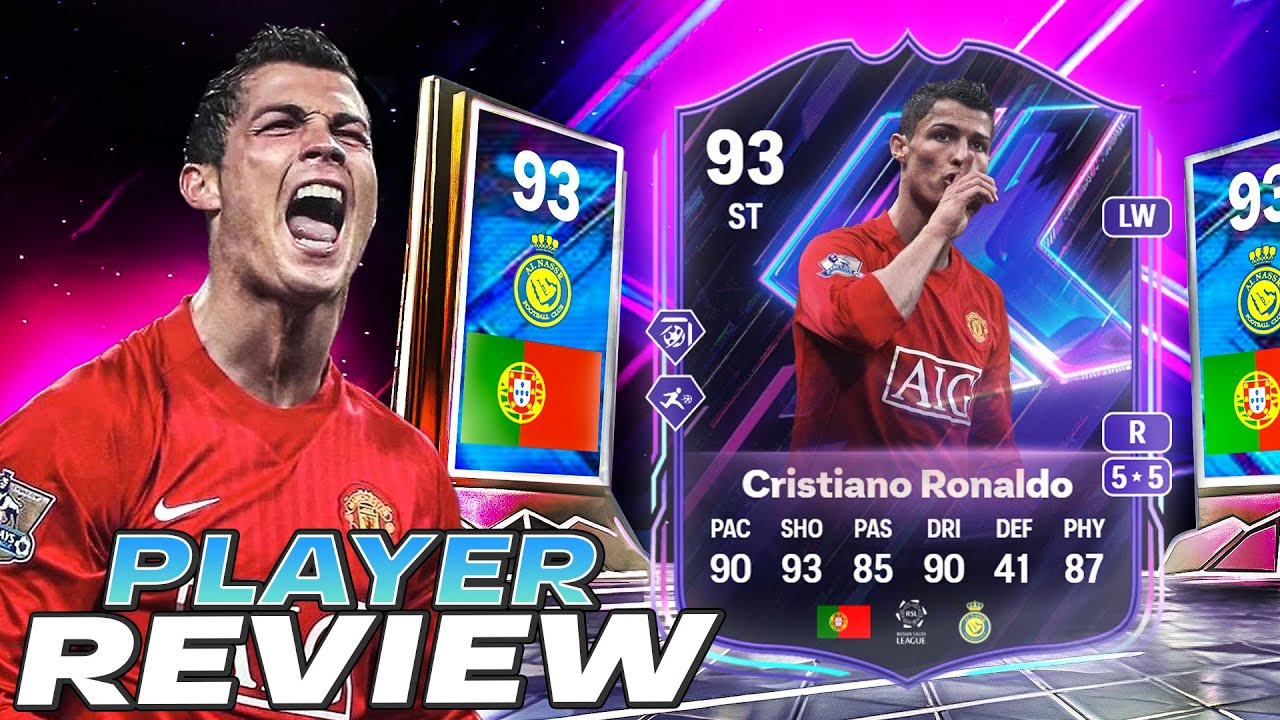 🔥93 FLASHBACK CRISTIANO RONALDO SBC PLAYER REVIEW - EA FC 25 ULTIMATE ...