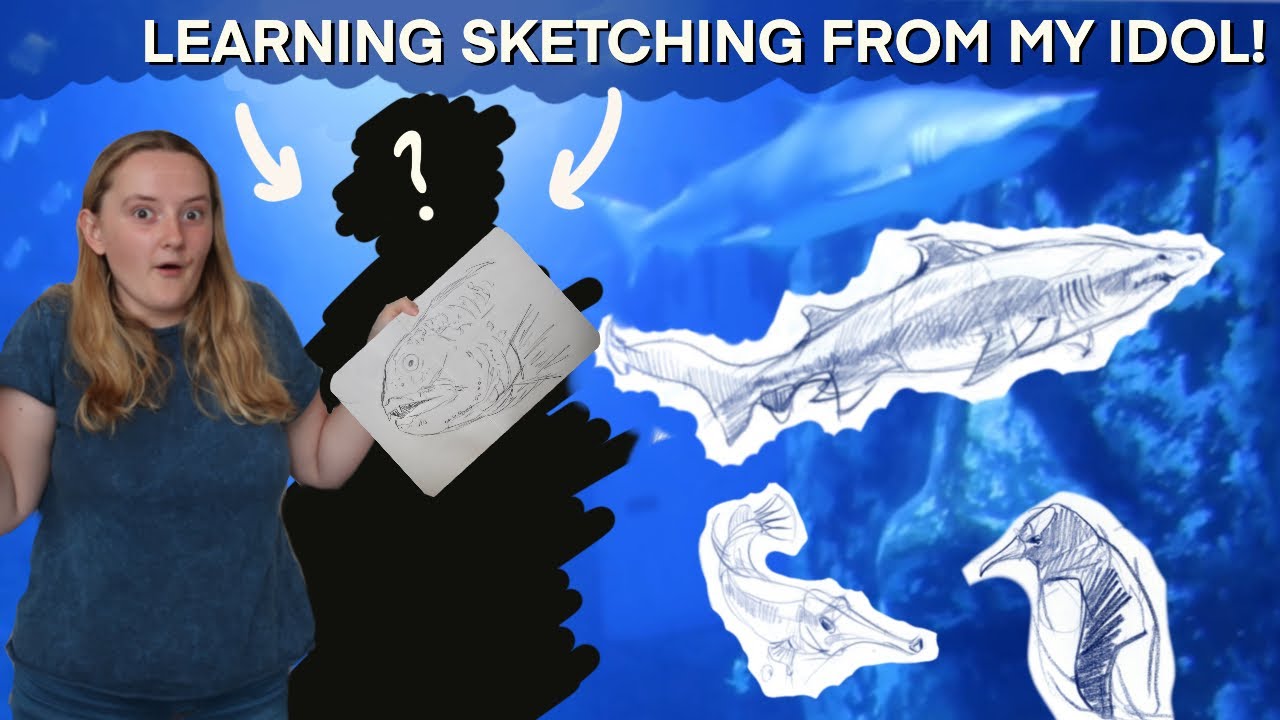 Learn to sketch with this famous scientific illustrator! MARINE ...