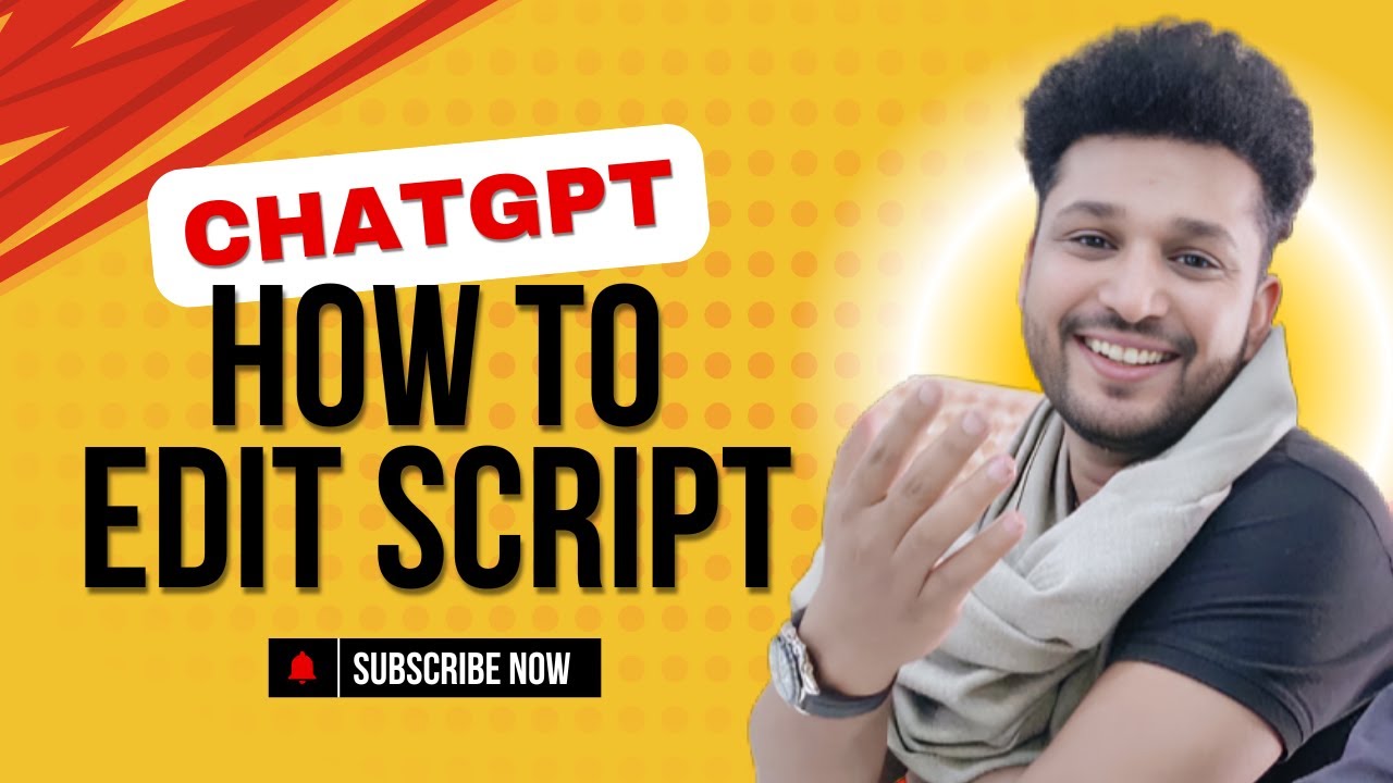 How to Edit Script Rewrite And Rephrase With given Prompts - YouTube