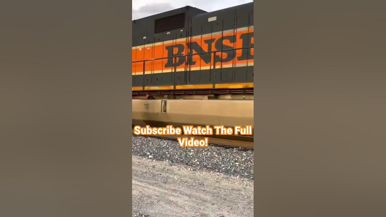 BNSF 4278 GEVO-Warbonnet 746-H1 1104-599 AC44CM EX ATSF 666! Q Stack Train. Watch The Full Video ...