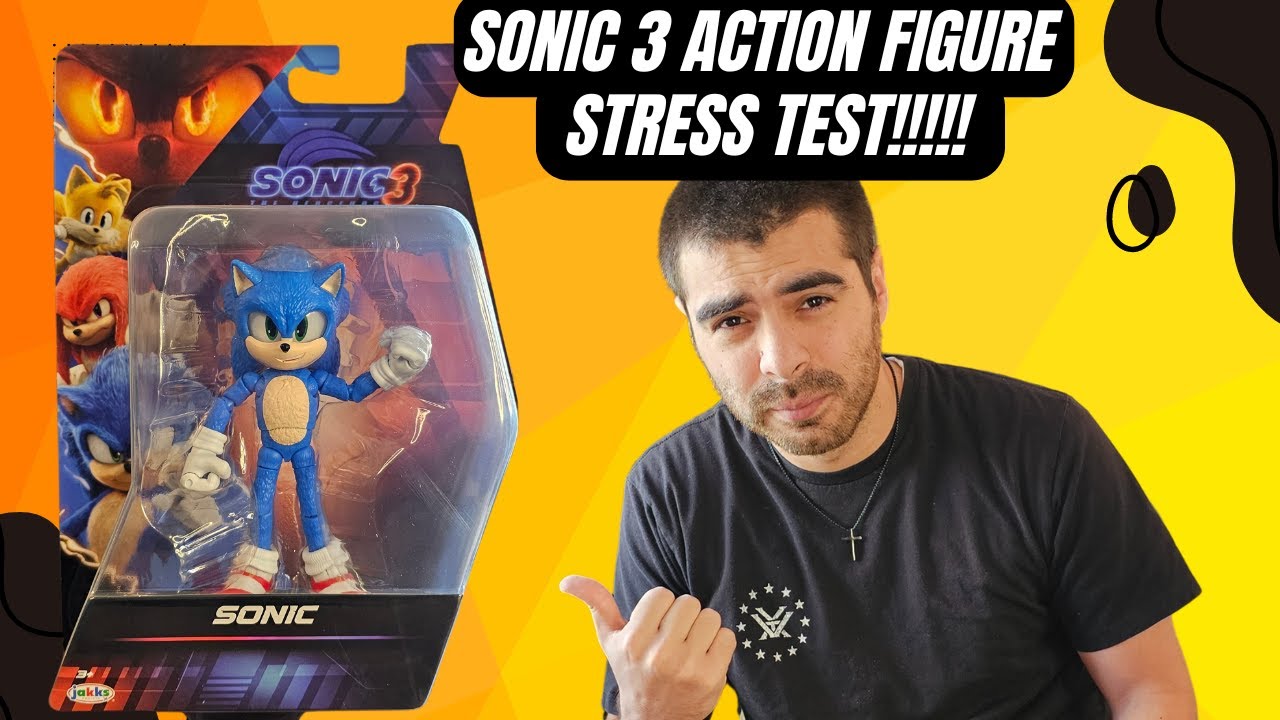 Sonic The Hedgehog 3 Action Figure Stress Test!!!! - YouTube