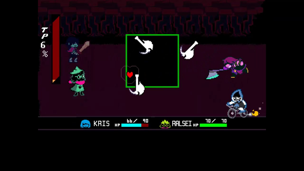 DELTARUNE ~ Susie and Lancer Boss Battle + Susie and Lancer joining to ...