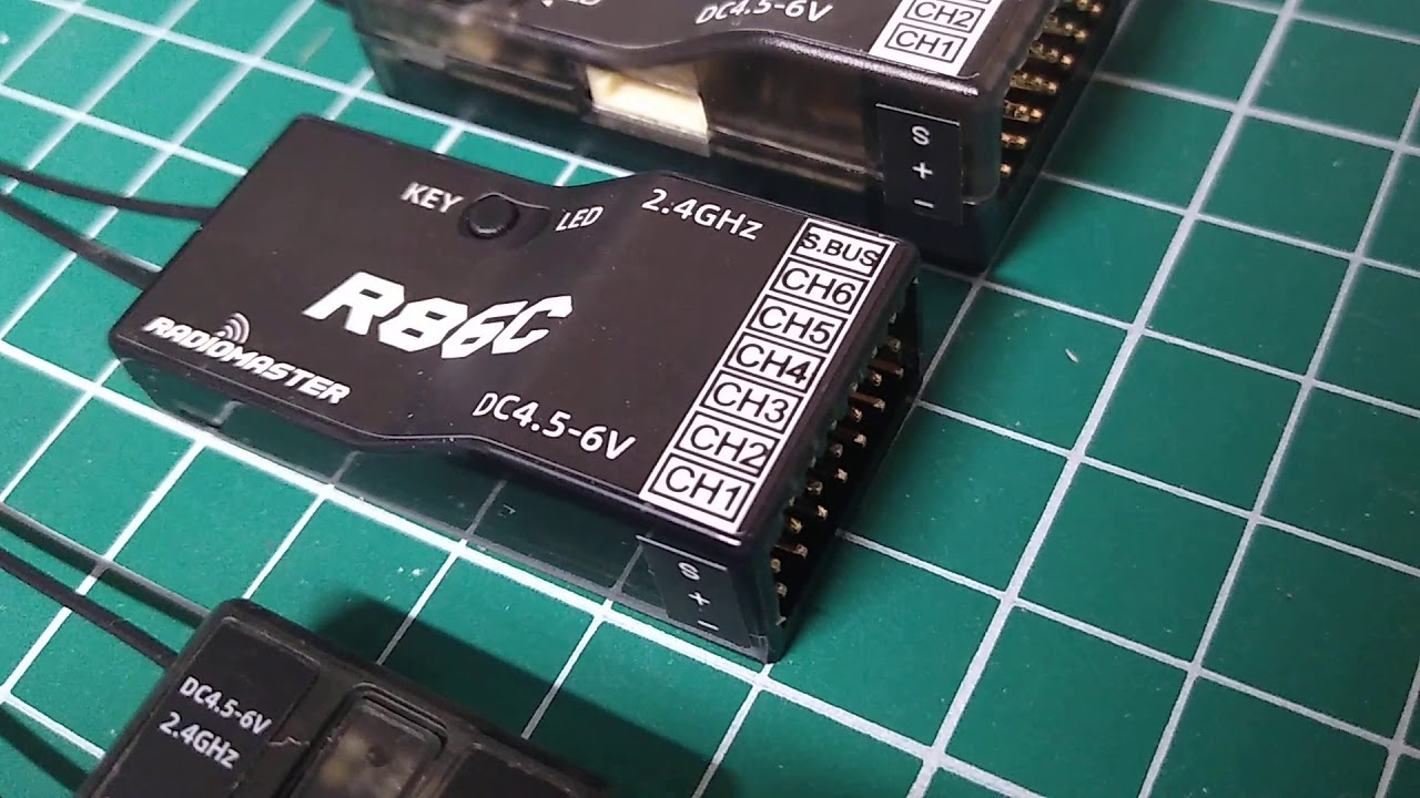Quick look at the Radiomaster reciever range R81 R84 R161 R86c R88 ...