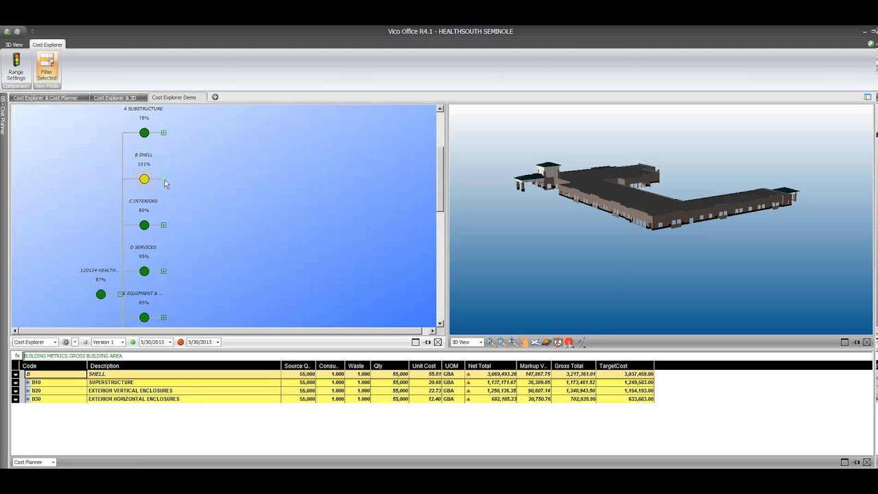 Trimble - Vico Cost Explorer Demo - YouTube