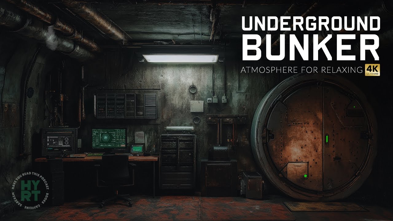 Radio Chatter From Underground Bunker. Sci-Fi Ambience for Sleep, Study ...