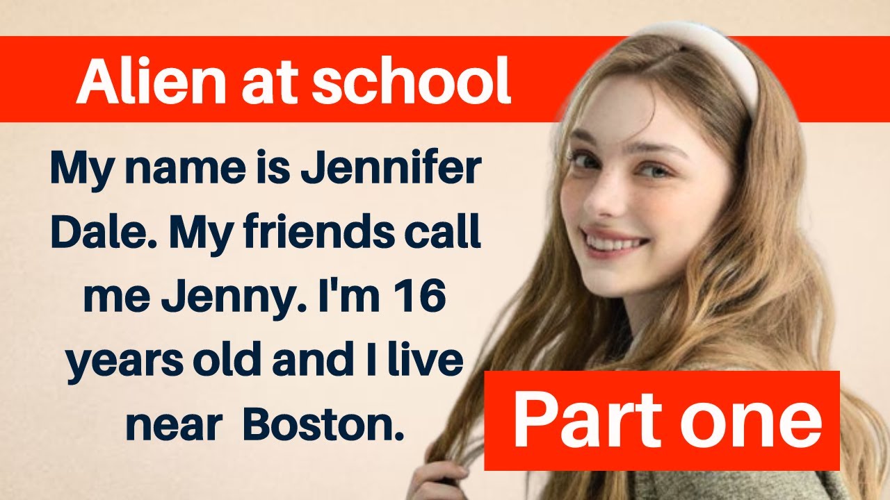 👽 Alien at School | Interesting Stories For English Fluency | Learn ...