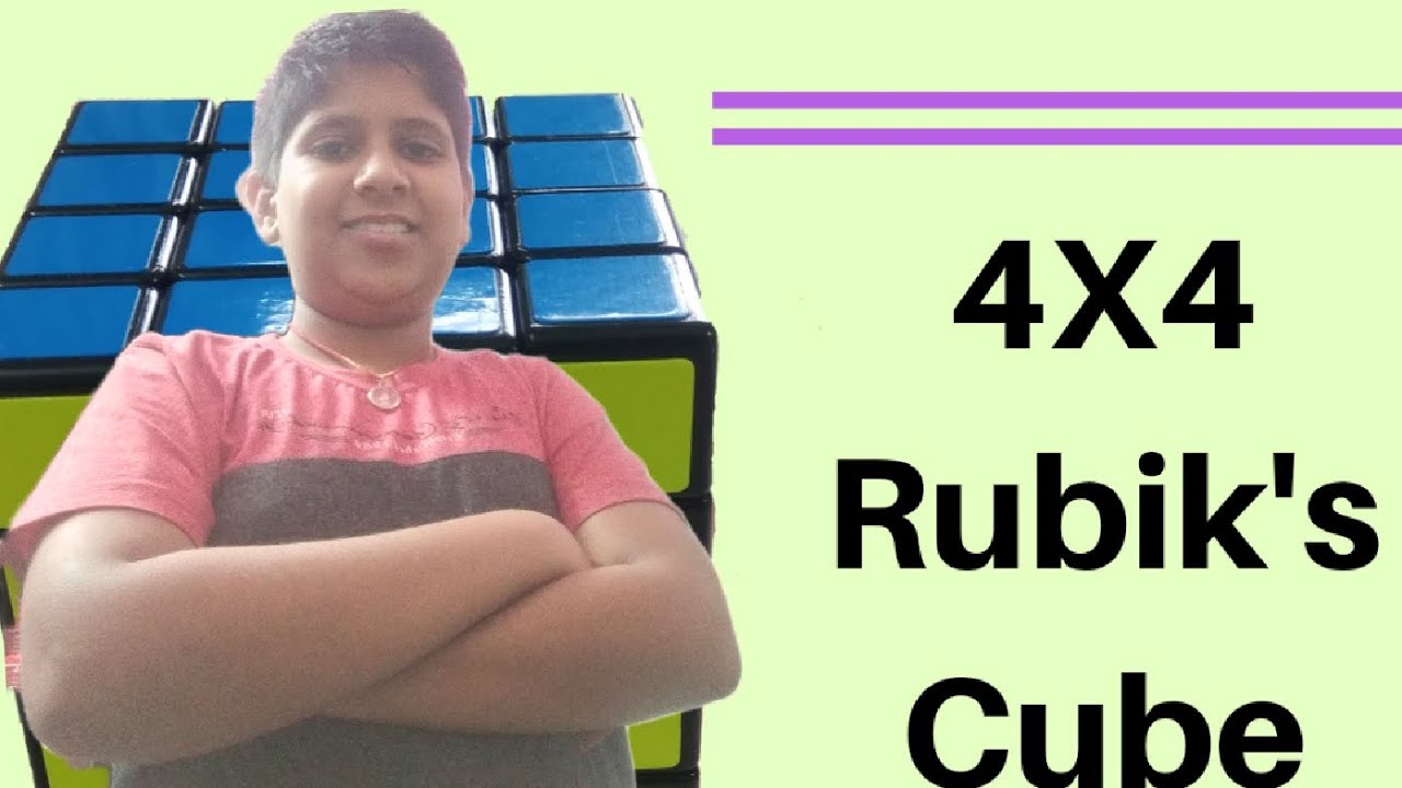 finally 4x 4 cube is solved - YouTube