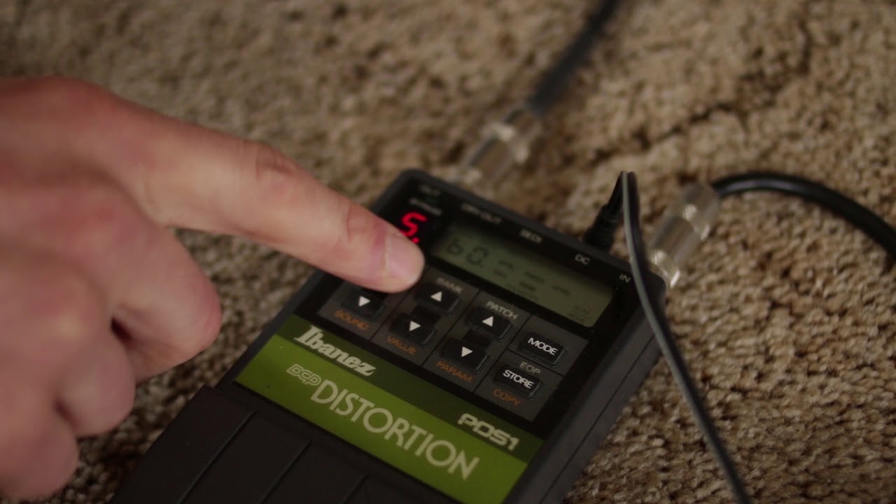 Ibanez PDS-1 80s Distortion Pedal - YouTube