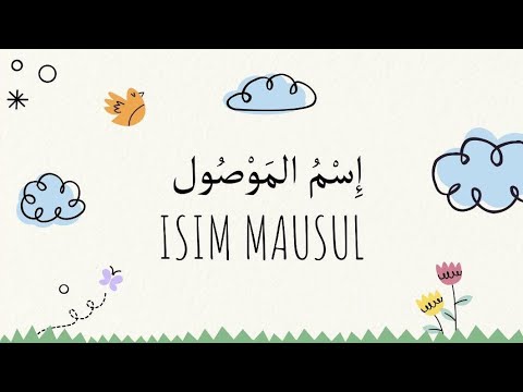 BAHASA ARAB إسم الموصول [ISIM MAUSUL] - YouTube