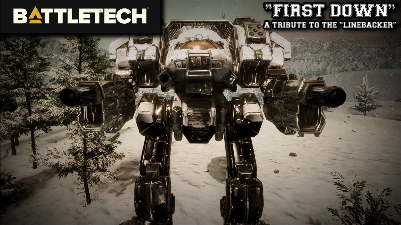"First Down" | A Tribute to the "Linebacker" from BattleTech - YouTube