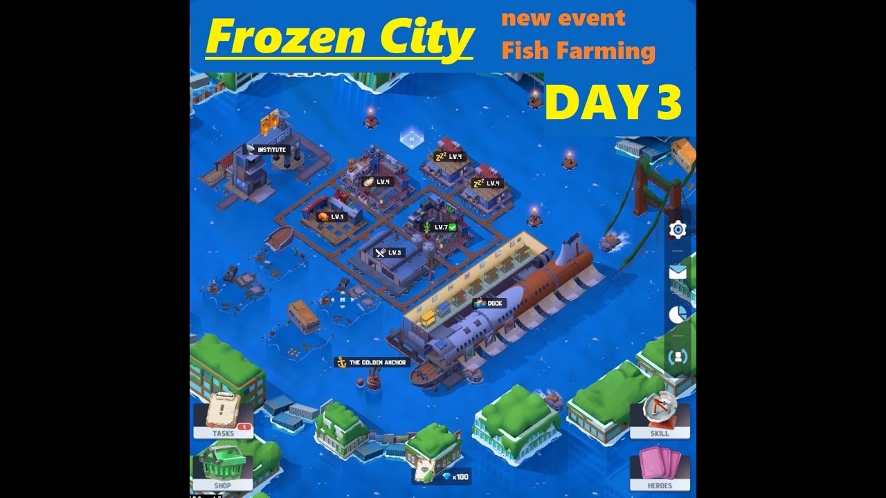 Frozen City | Fish Farming | Final Day - Part 1 - YouTube