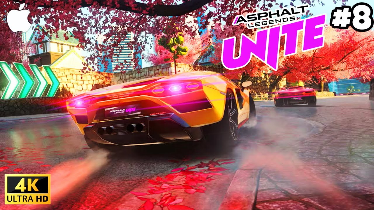 (iPAD) ASPHALT LEGENDS UNITE - GAMEPLAY 8 [4K 60fps] - YouTube