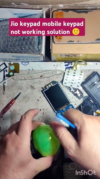 Jio keypad mobile keypad not working solution 🙂 #jiophonekeypadnotworking #jiophoneupdate # ...