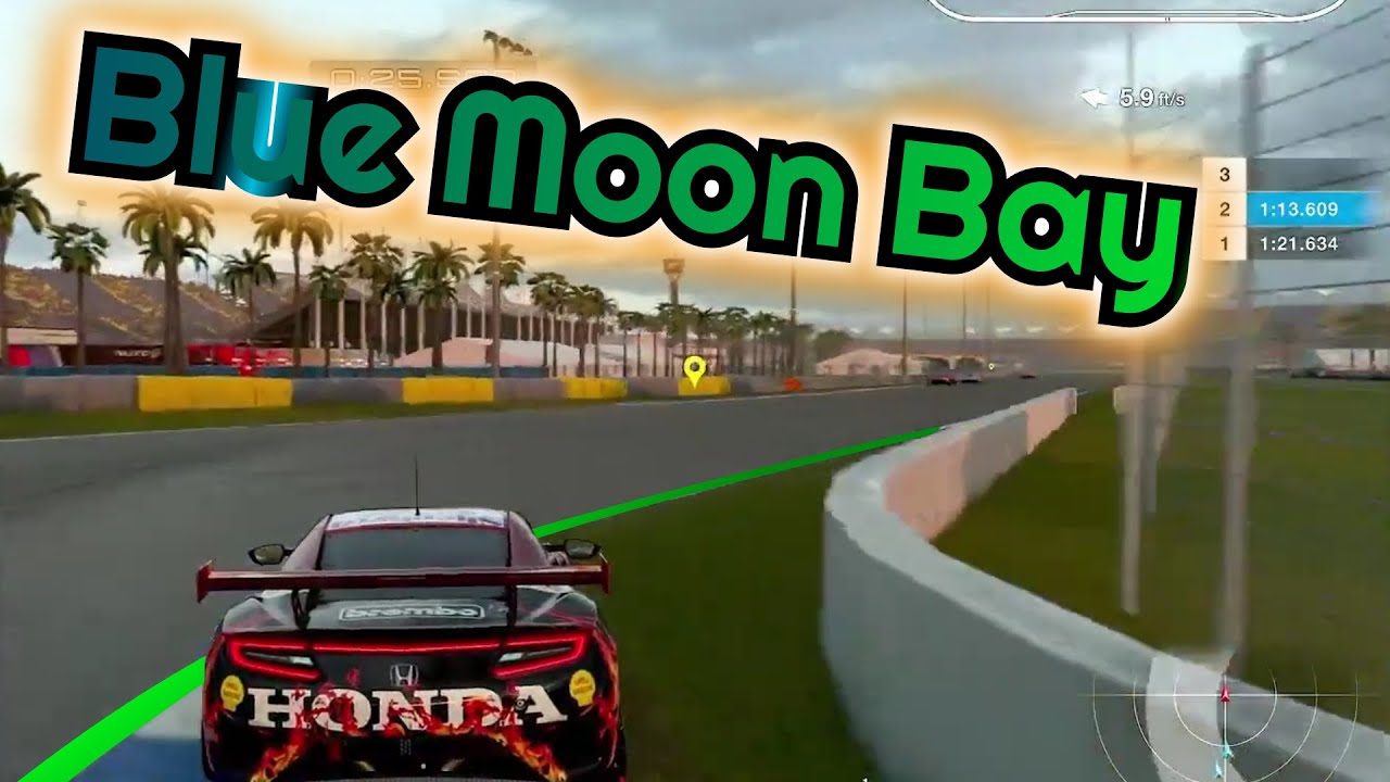 Daily Race Run Through - Blue Moon Bay! - YouTube