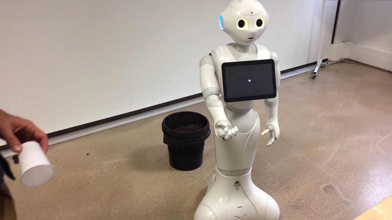 Pepper Trash Throw | Humanizing Technologies - YouTube