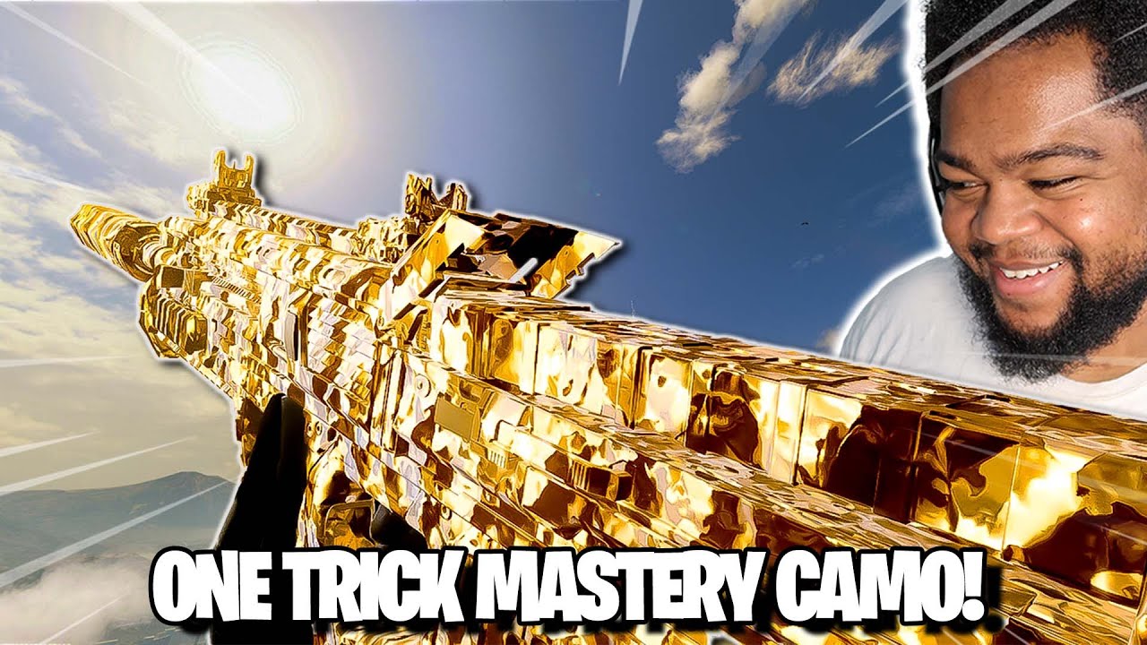 I Unlocked The NEW ANIMATED One Trick Mastery Camo In MW3! - YouTube