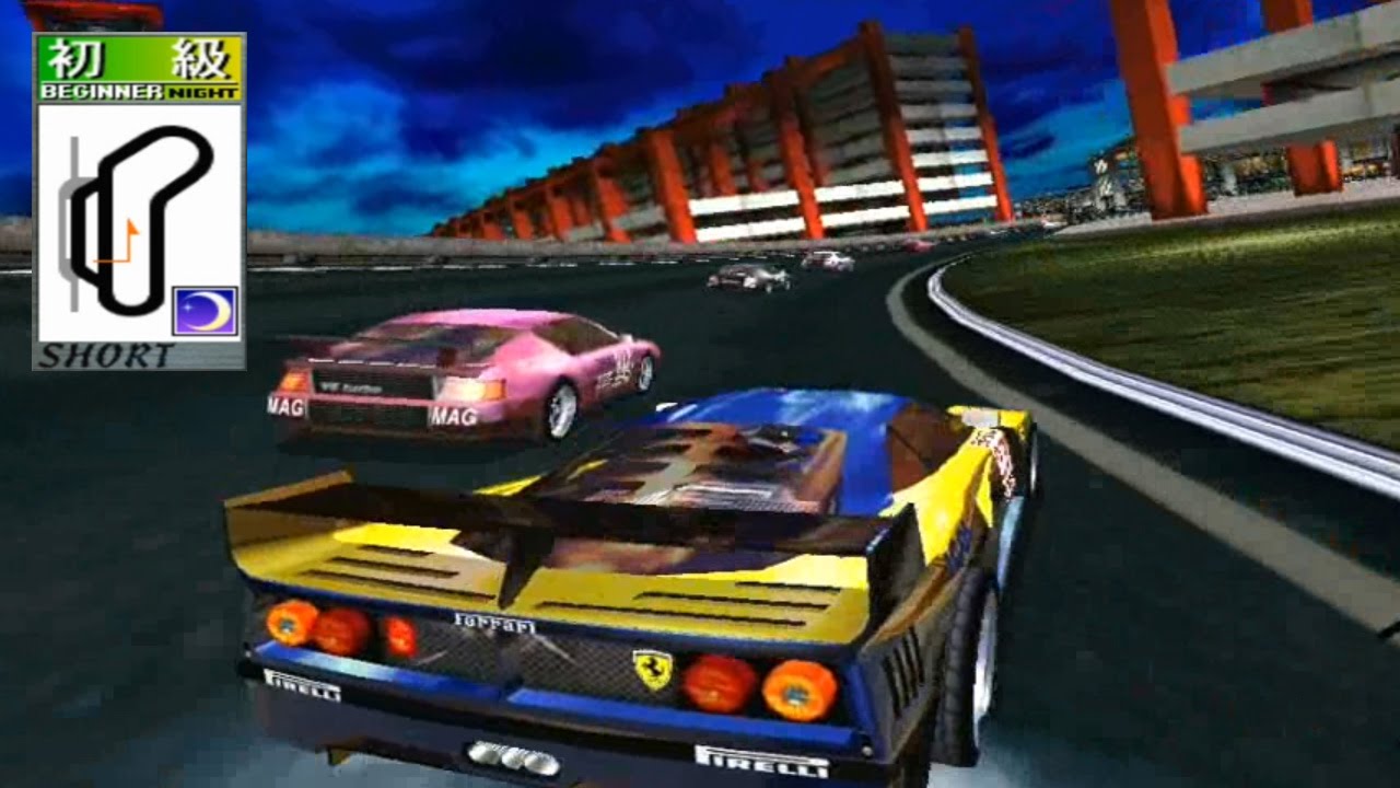 Scud Race plus (Arcade) - Beginner [Night] Track (1st Place) - YouTube