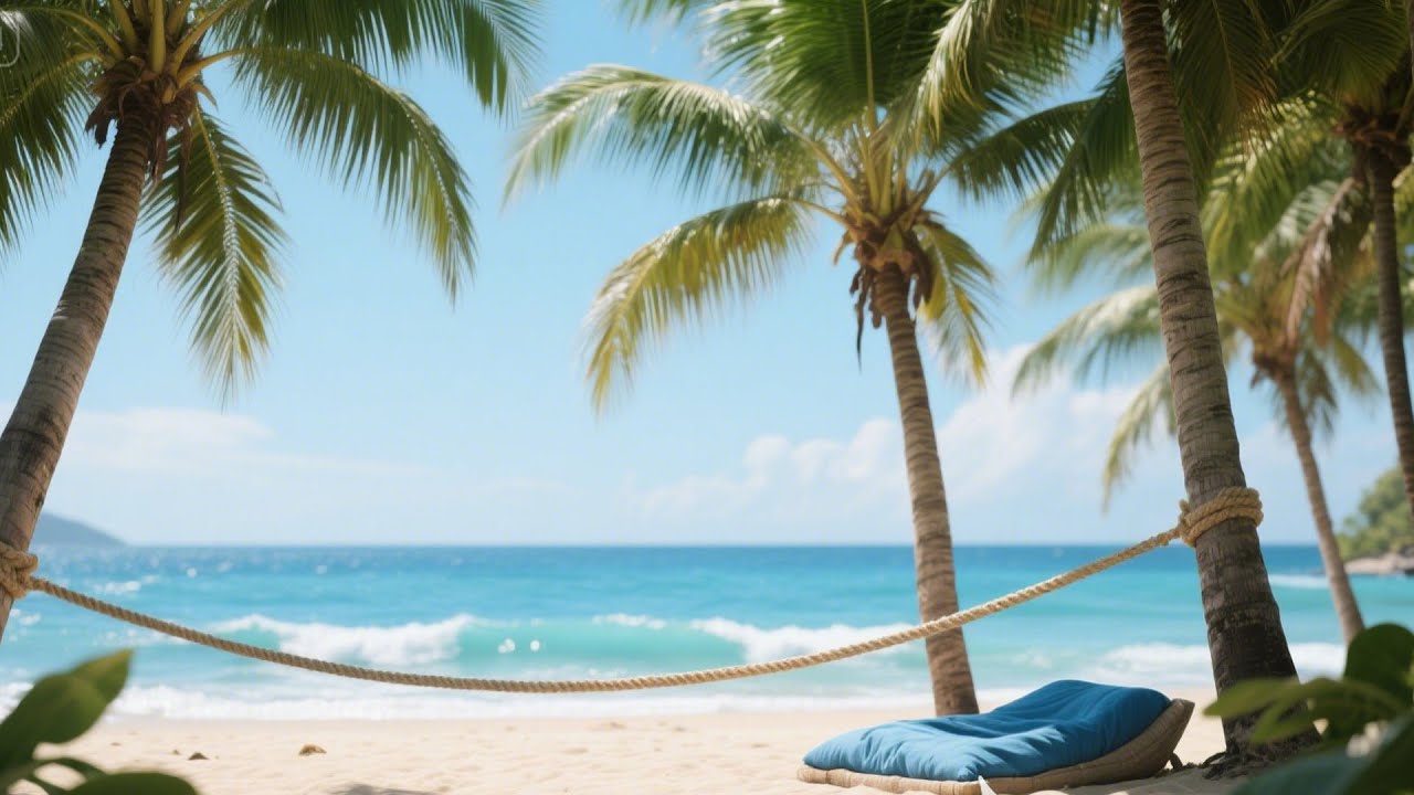 Tropical Beach Harmony Surrounds You With Endless Serenity And Joyful ...