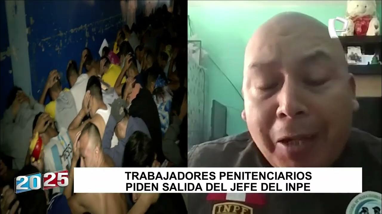 Piden salida de jefe del INPE tras hallazgo de granada en puerta de penal Castro Castro - YouTube