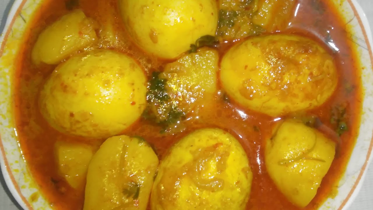 ডিম আলুর ঝোল // Dim alur jhol// egg potato currey recipe // - YouTube