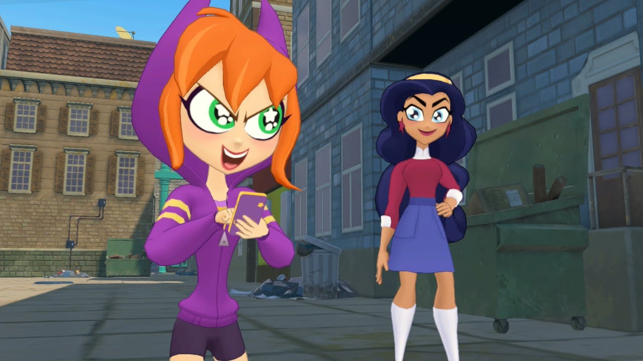 DC Super Hero Girls: Teen Power - Barbara Looking For A Scoop In Old ...
