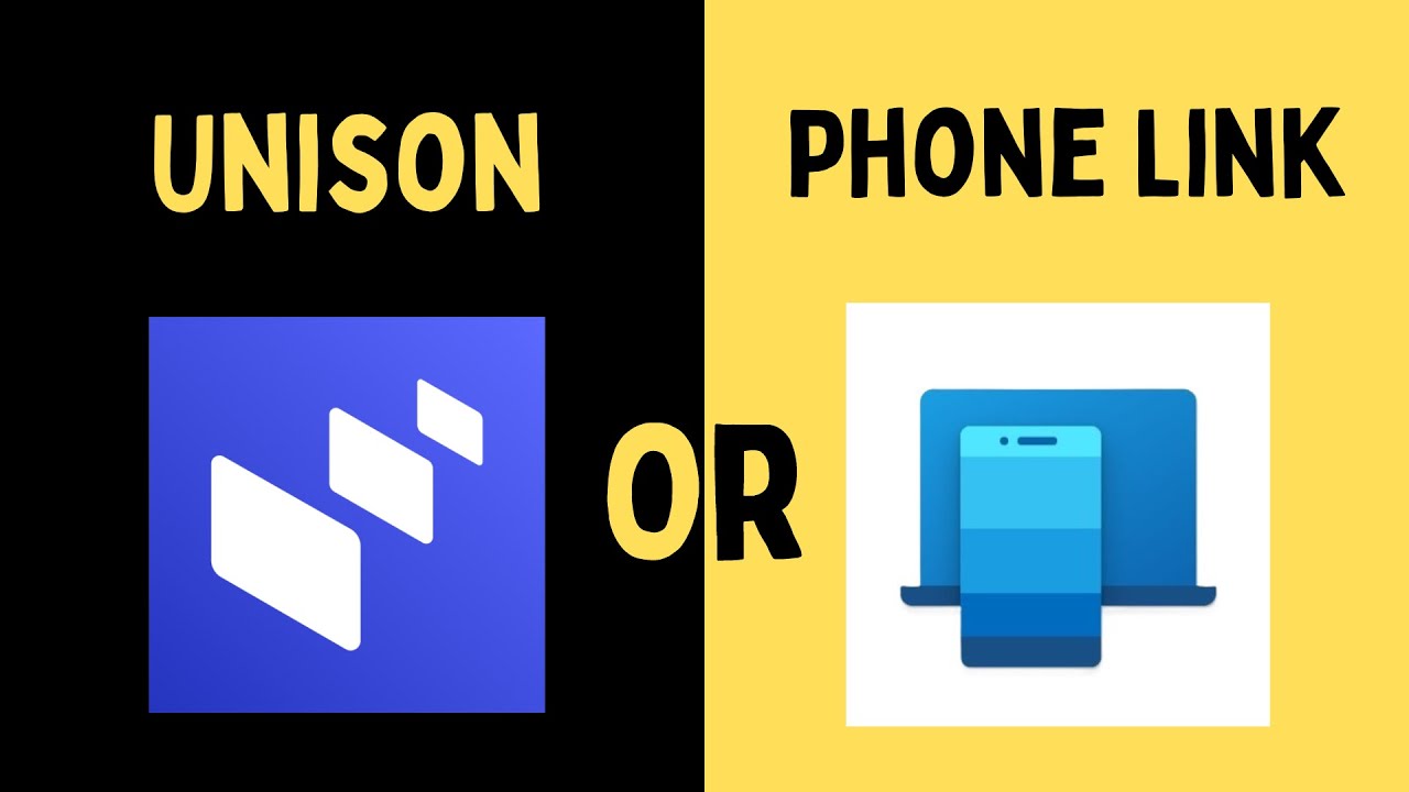 Intel Unison Vs Microsoft Phone Link. Which One You Should Use? - YouTube