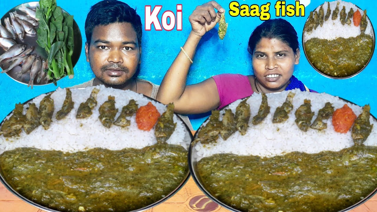 Small fish hariyali recipe | koi saag fish curry recipe | hariyali fish ...